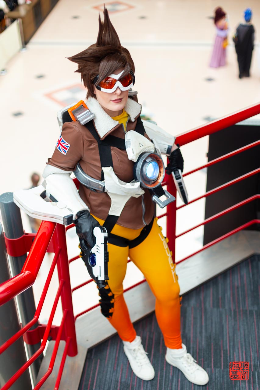 Tracer / Overwatch by violetmoonwitch – Food and Cosplay