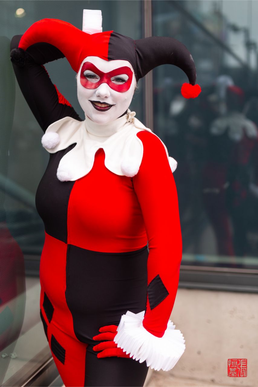 Red Mask Harley Quinn by Danielle_Pierson – Food and Cosplay