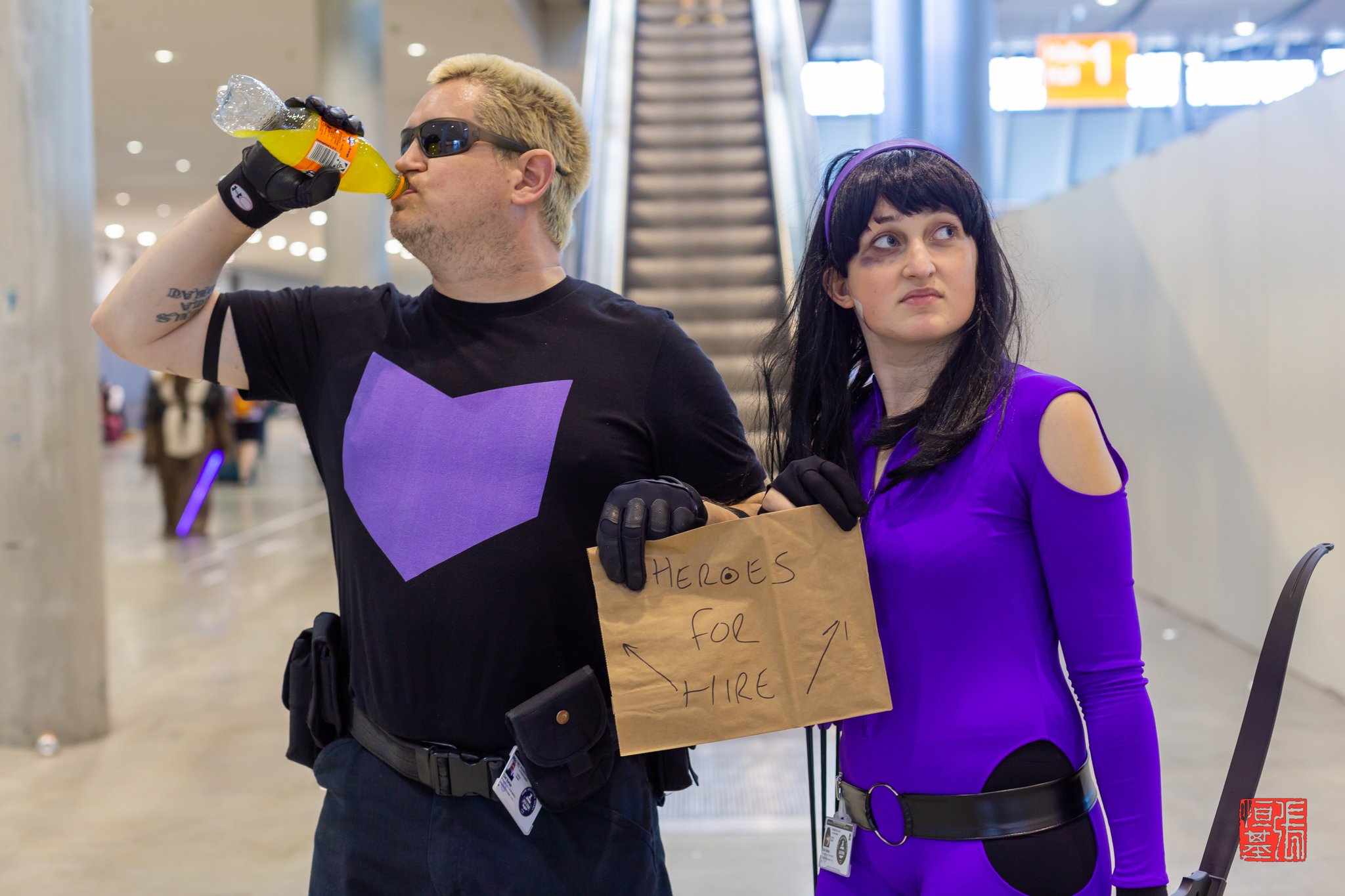 Hawkeye & Kate Bishop by Caelien & Watergirl Cosplay – Food and Cosplay