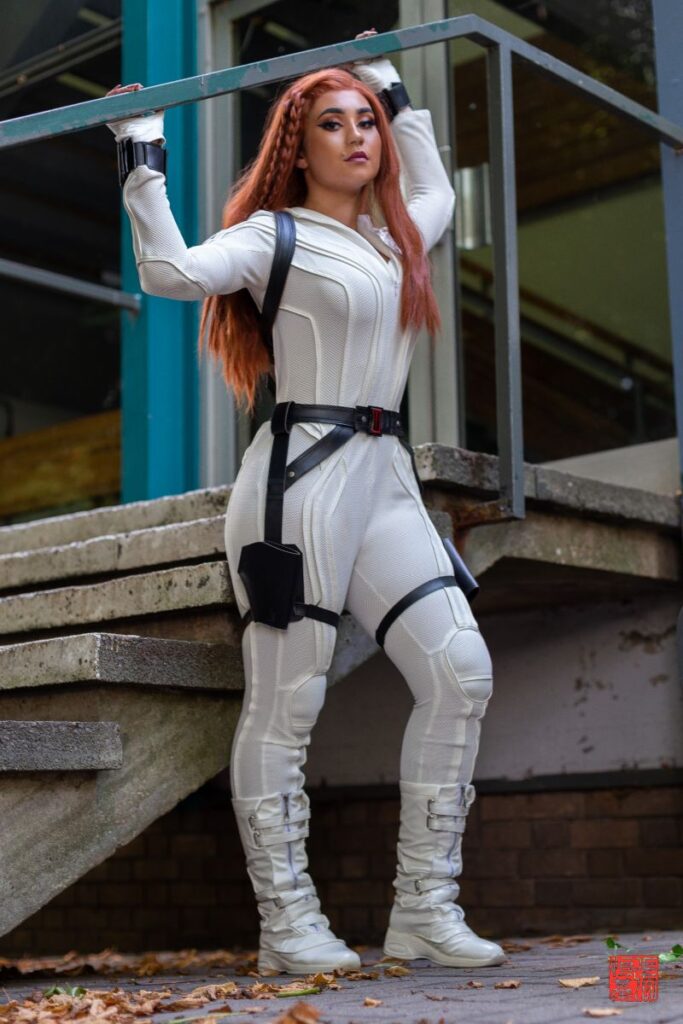 Natasha Romanoff (White Suit) / Black Widow by Sinningwolf Cosplay ...